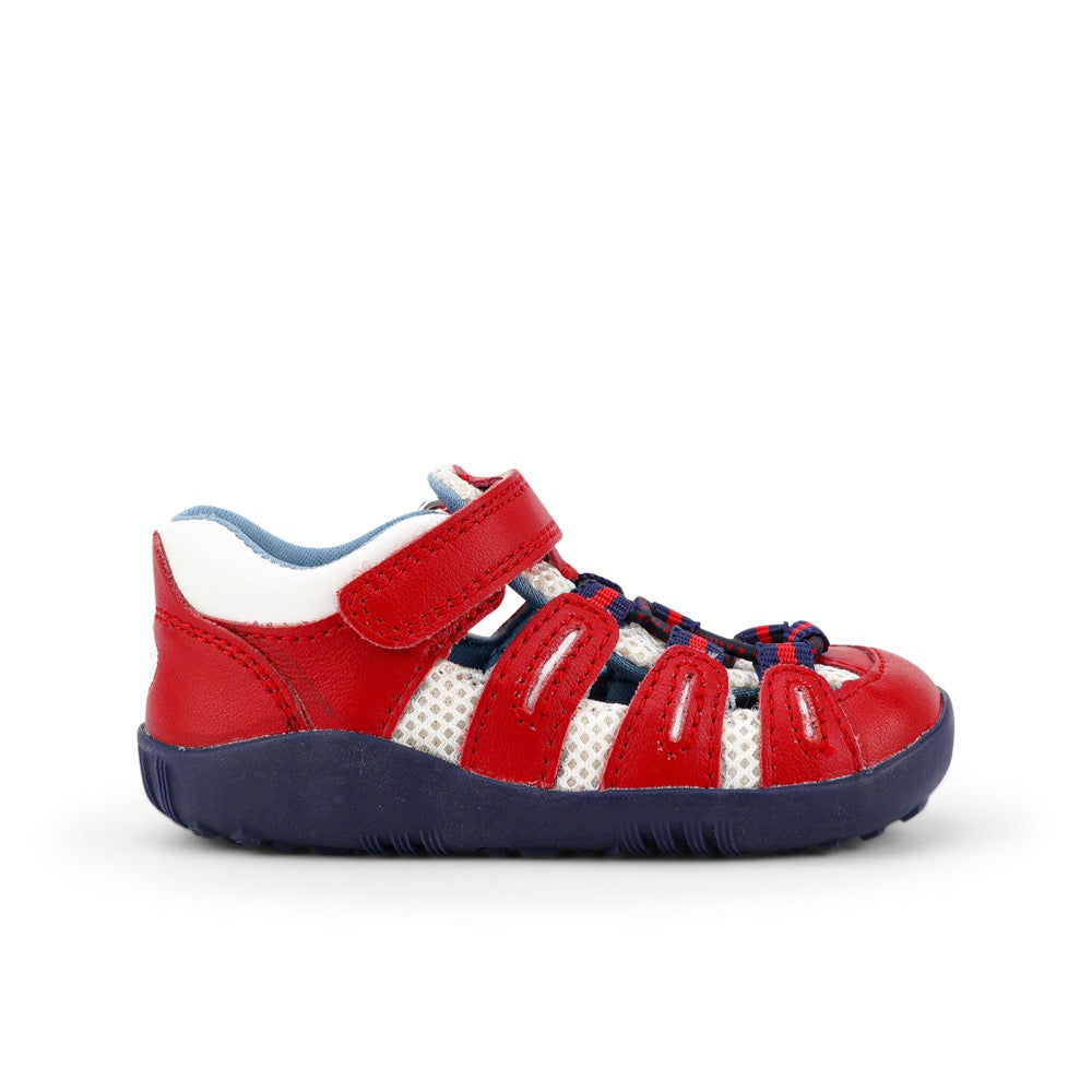 Summit - Step Up - Red + Navy – Bobux UK